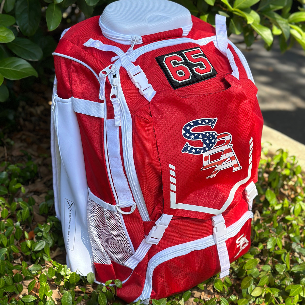 SBA RED BASEBALL ULTIMATE BACKPACK – SBA THREAD