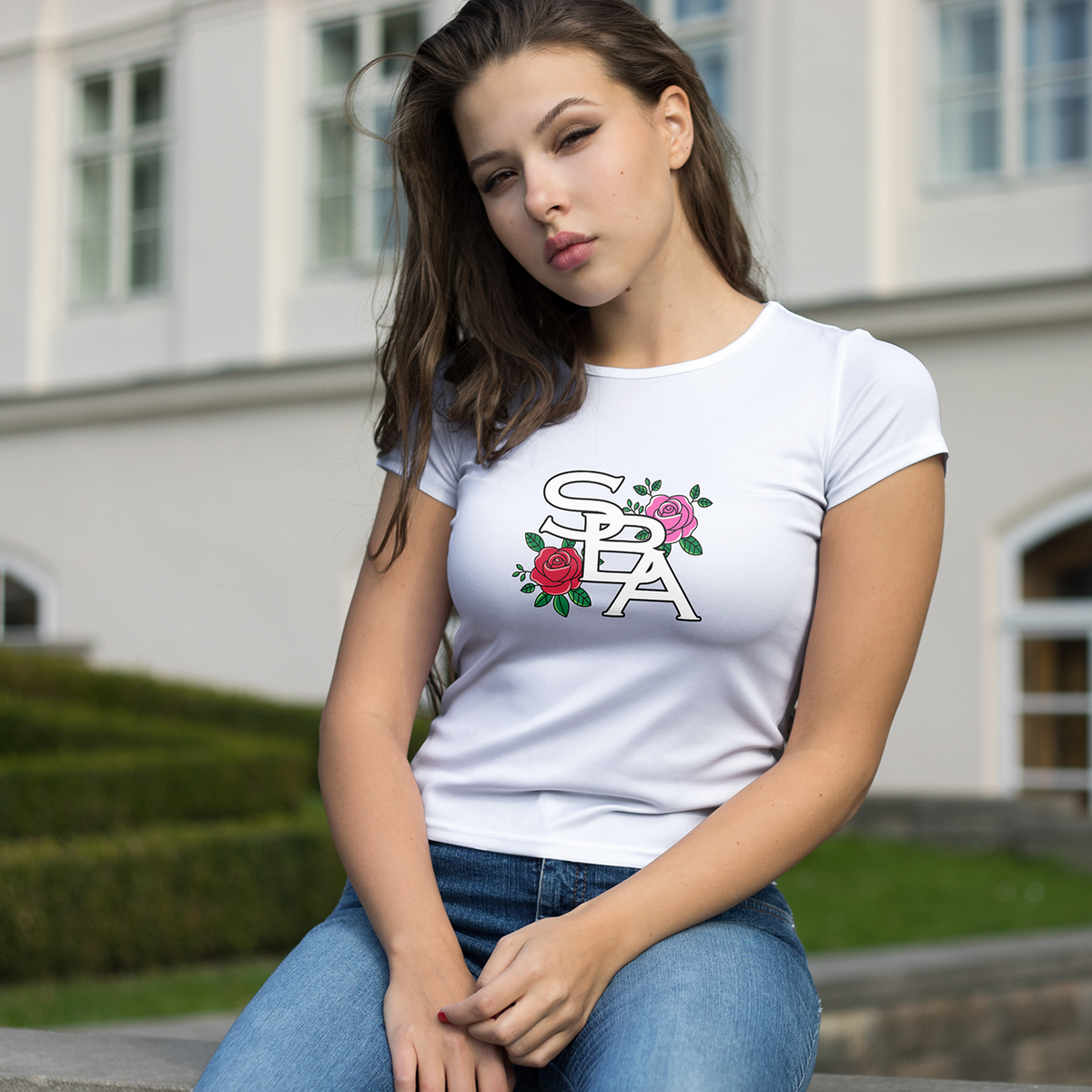 SBA FLOWER WHITE SHIRT – SBA THREAD