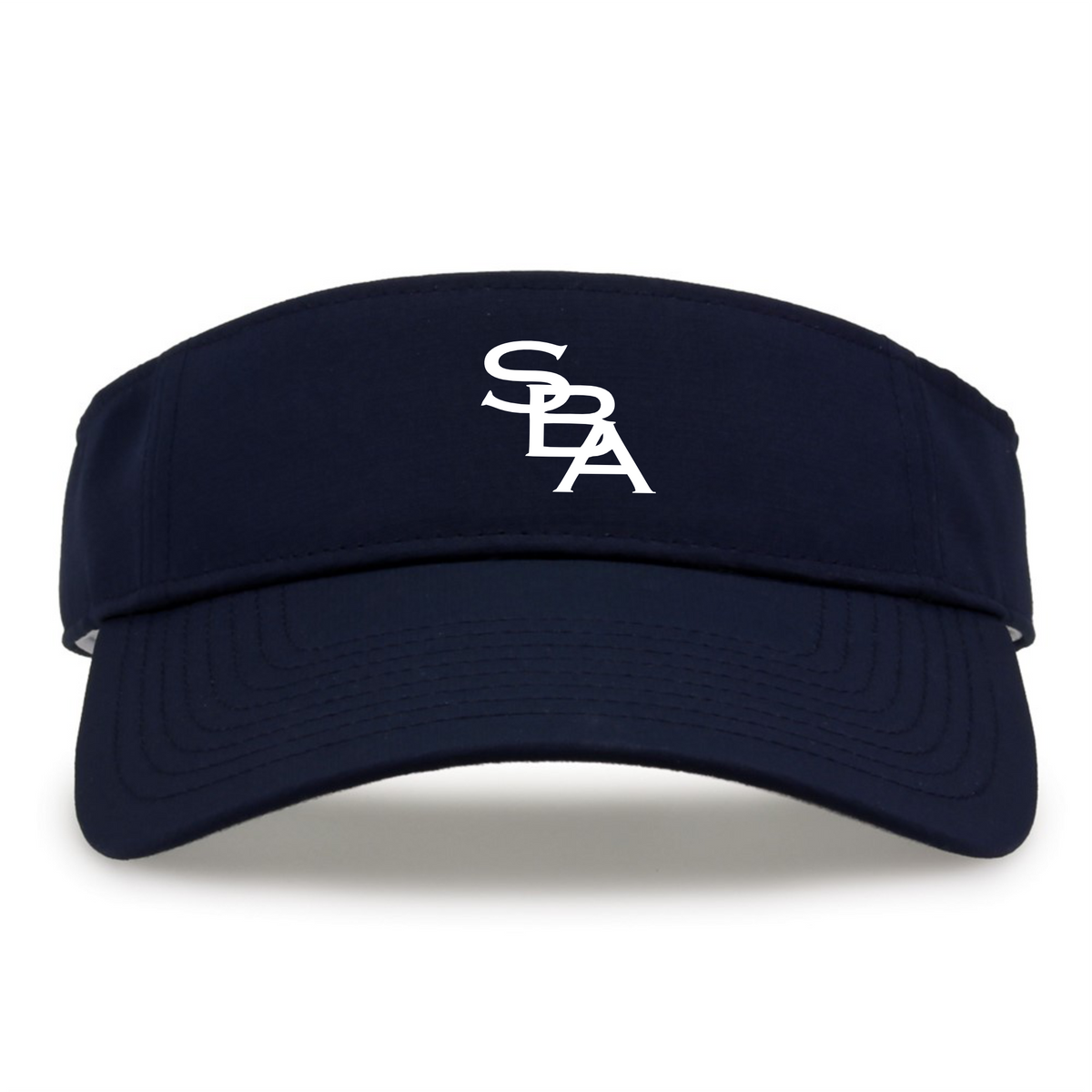 SBA NAVY VISOR WHITE LOGO – SBA THREAD