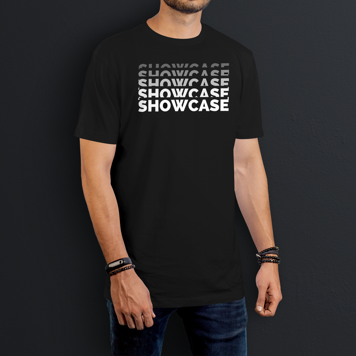 SBA BLACK T-SHIRT SHOWCASE LOGO – SBA THREAD