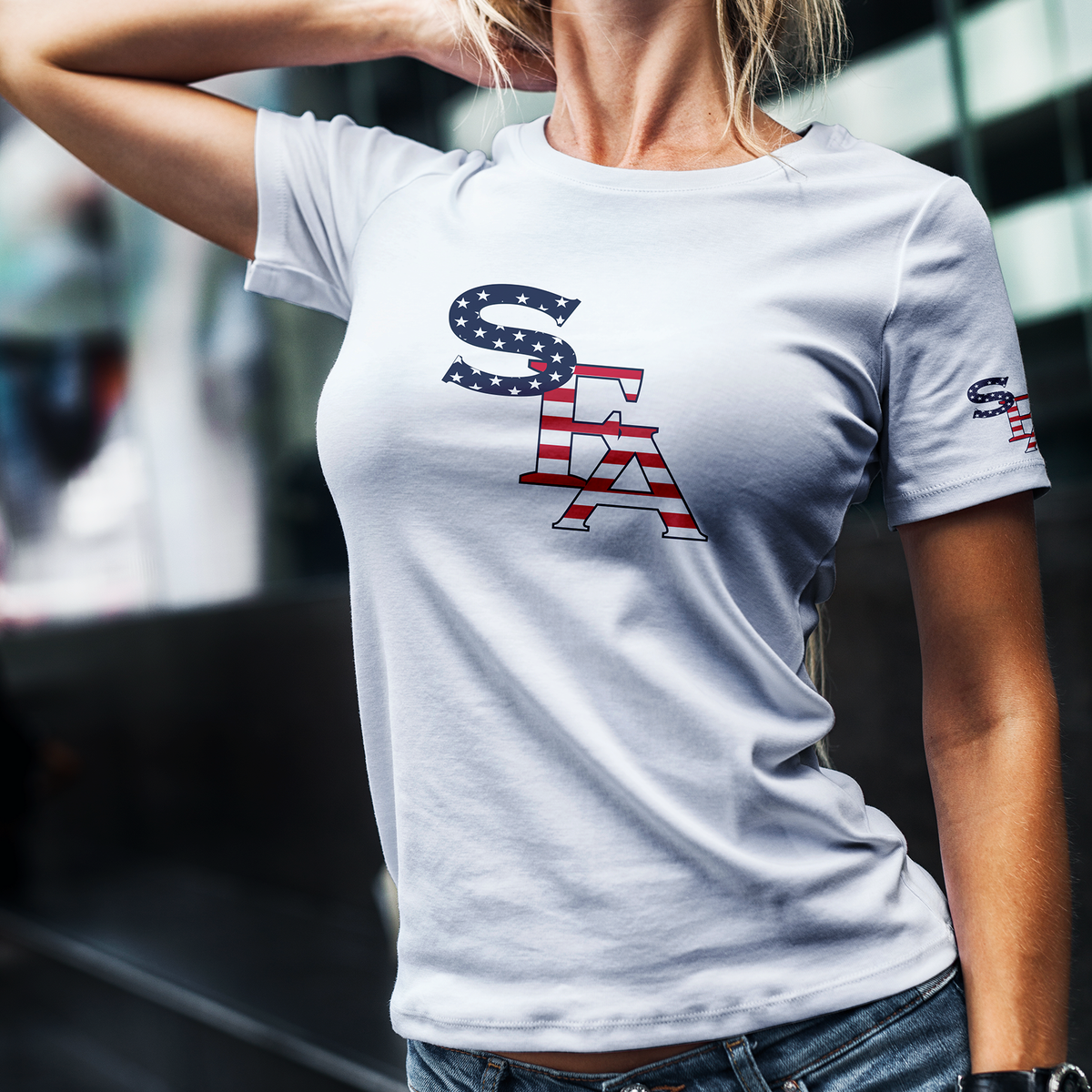 SFA WHITE WOMEN TSHIRT – SBA THREAD