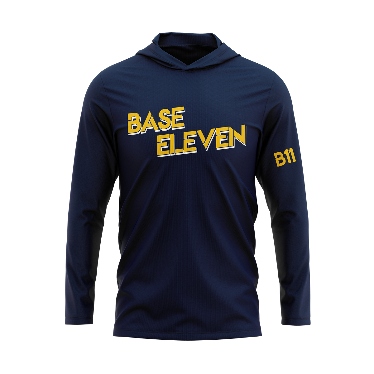 BASE ELEVEN LONG SLEEVE DRIFIT HOODIE – SBA THREAD