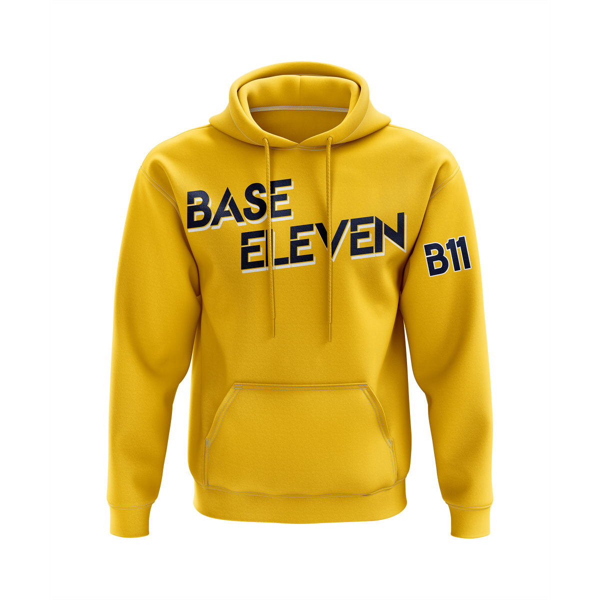 BASE ELEVEN YELLOW GOLD HOODIE – SBA THREAD