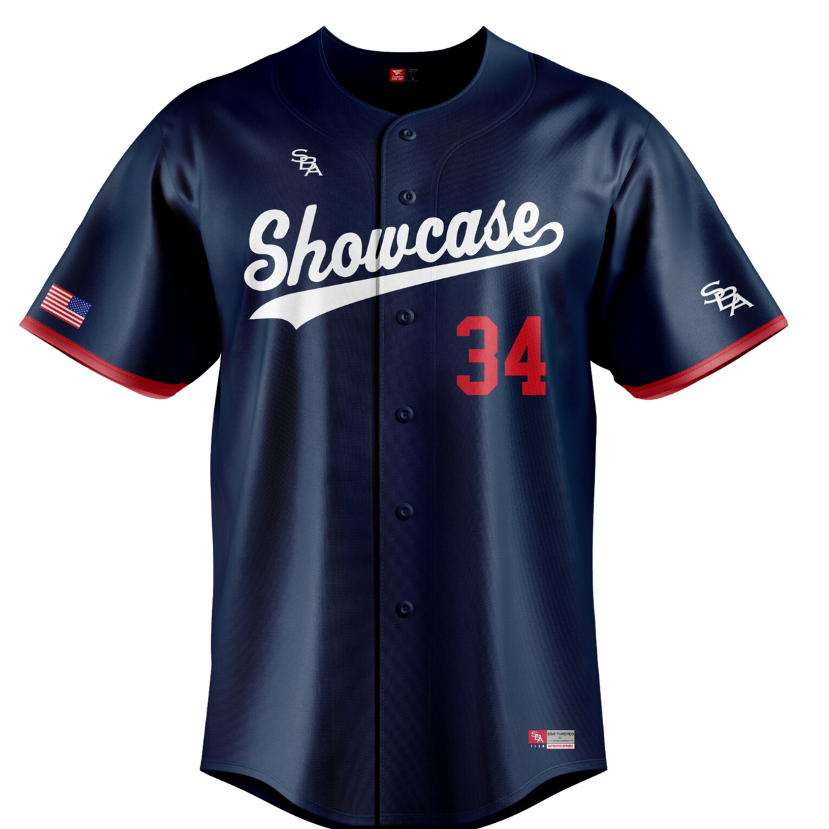 SBA MID ATLANTIC NAVY JERSEY ( Custom Made ) – SBA THREAD