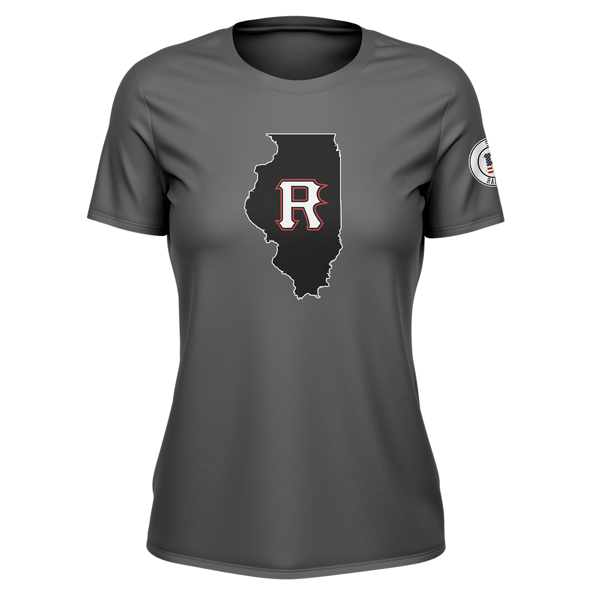 SBA RAIDERS WOMEN'S CHARCOAL T-SHIRT – SBA THREAD