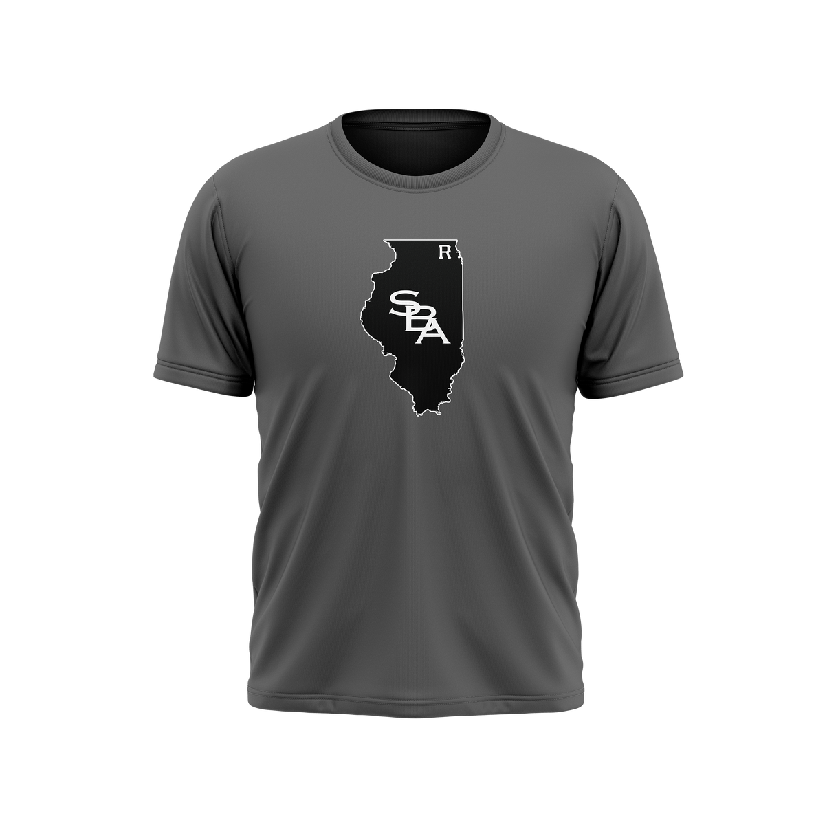 SBA RAIDERS SBA MAP GREY DRI-FIT SHIRT – SBA THREAD