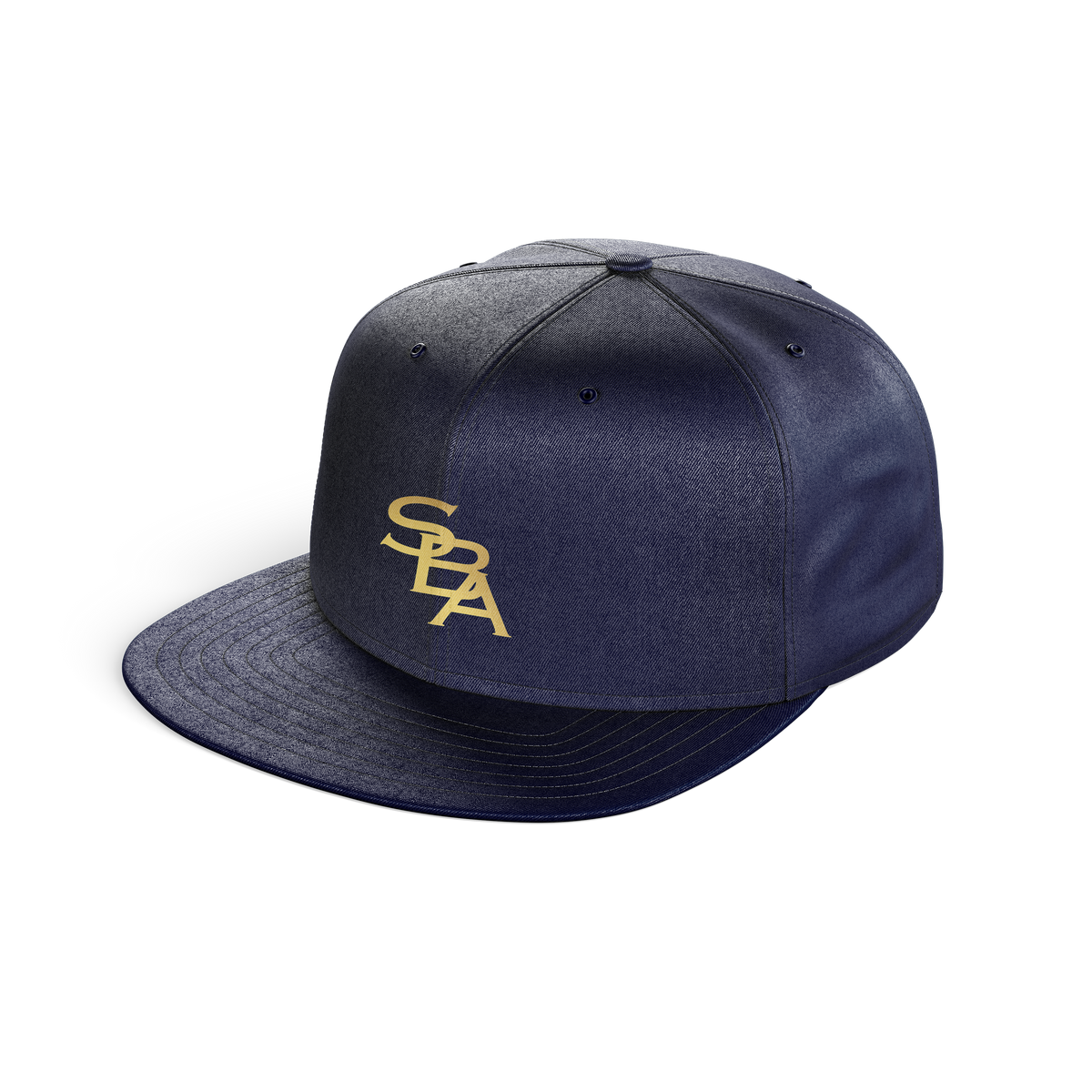 SBA NAVY HAT WITH GOLD LOGO – SBA THREAD