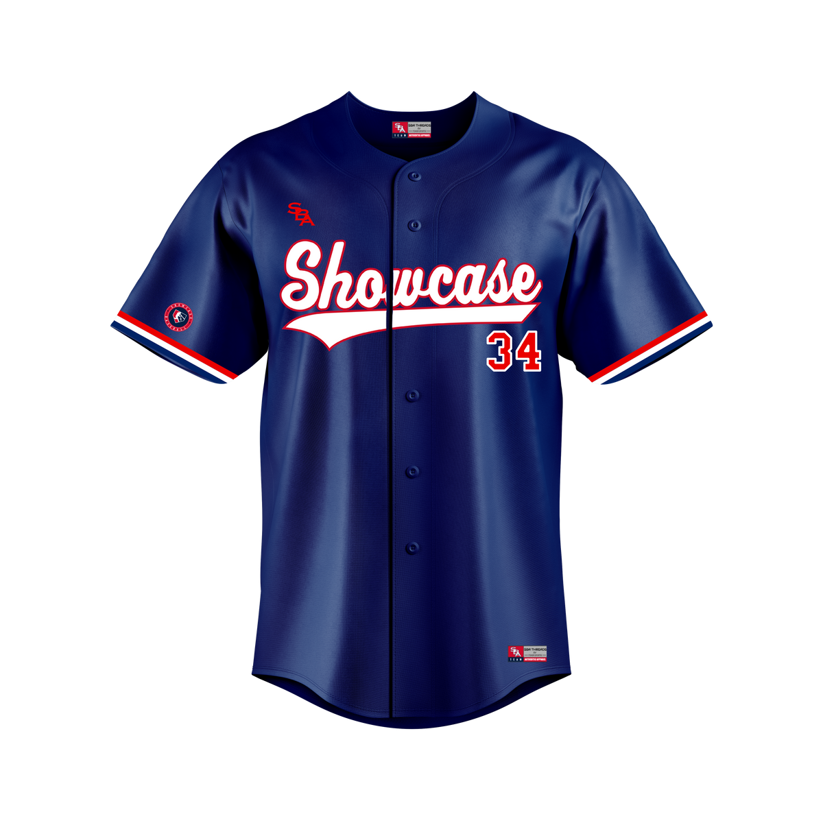 SBA NORTHEAST NAVY CLASSIC JERSEY ( Custom Made ) – SBA THREAD