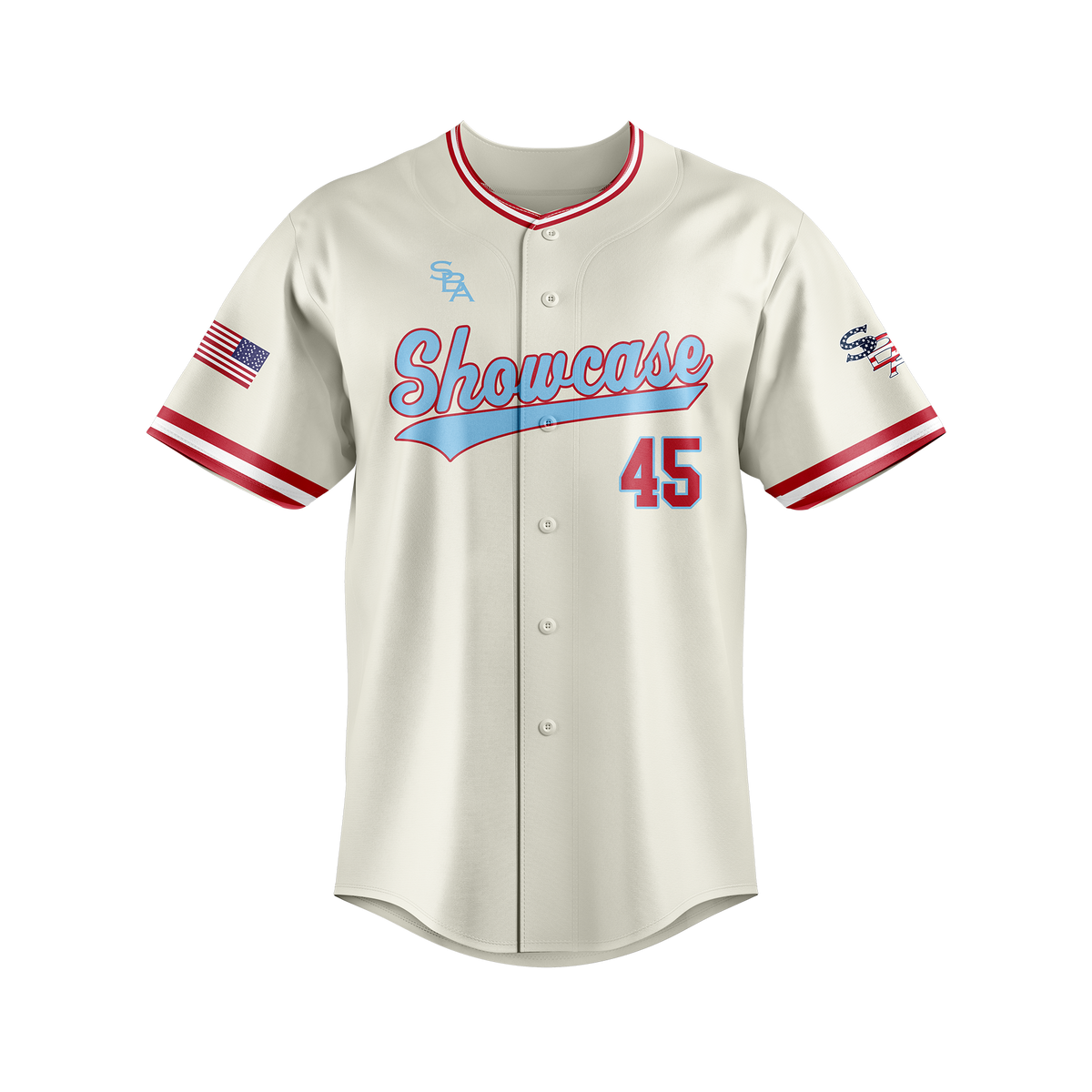 SBA ILLINOIS BONE JERSEY ( Custom Made ) – SBA THREAD