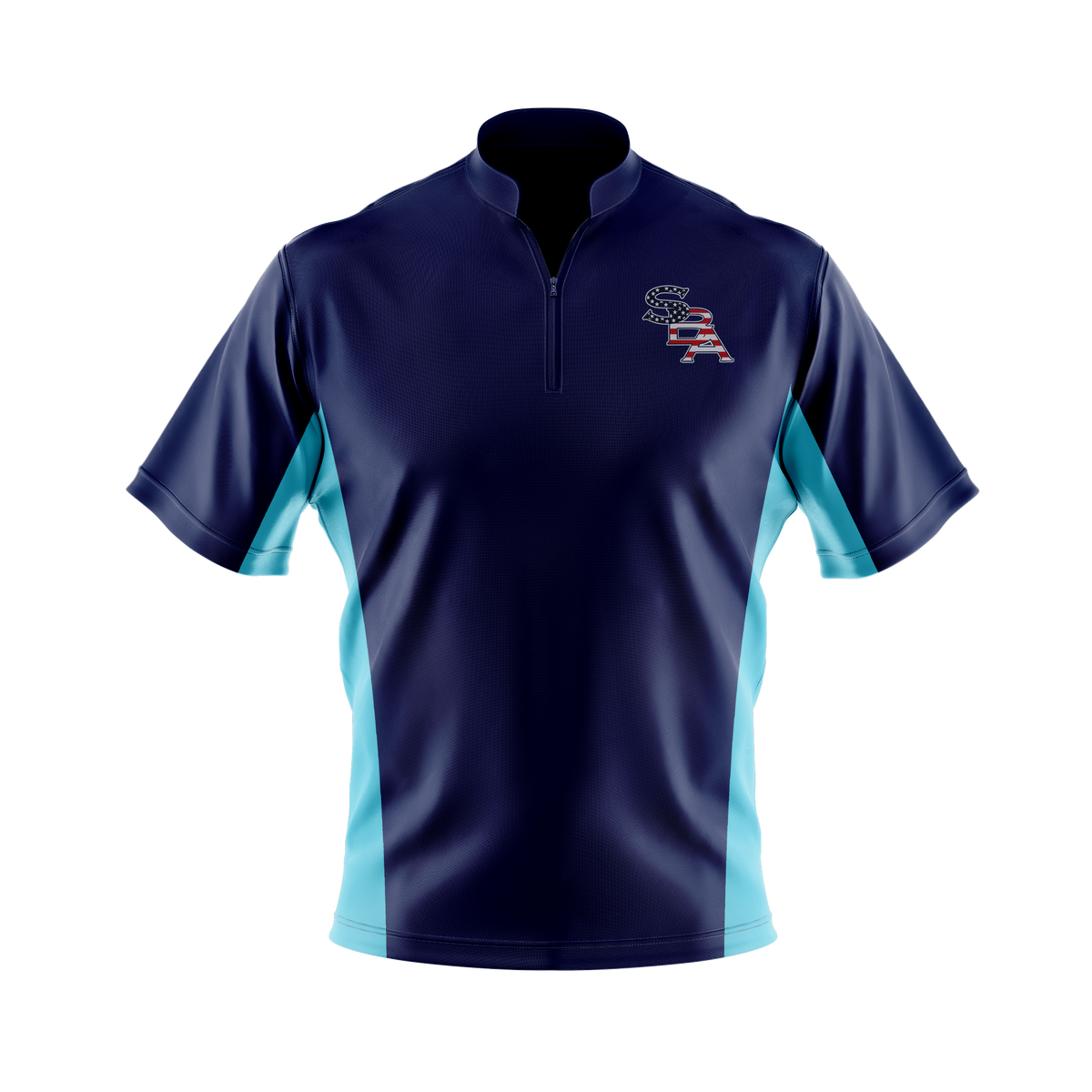 SBA BATTING CAGE JACKET NAVY/COLUMBIA – SBA THREAD