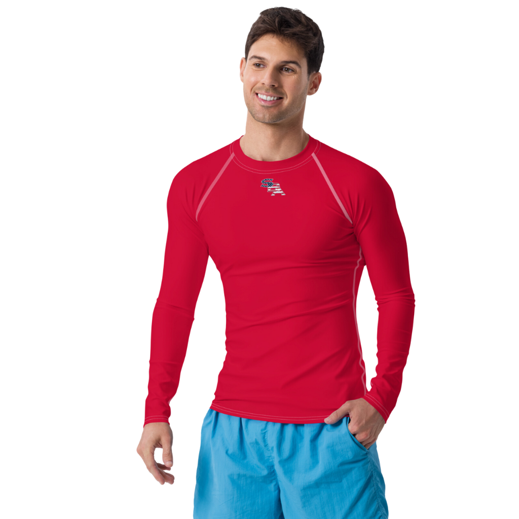 SBA RED LONG SLEEVE COMPRESSION SHIRT – SBA THREAD